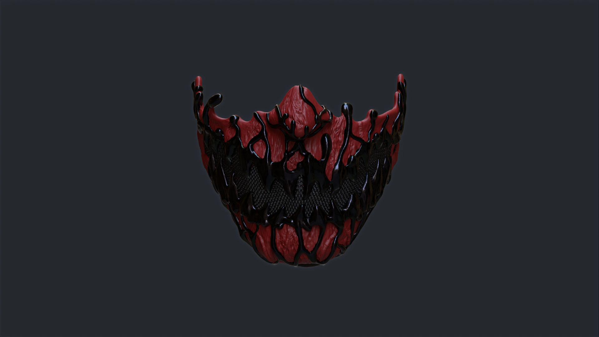 Symbiot mask - single and multimaterial by Wekster | Printables Store