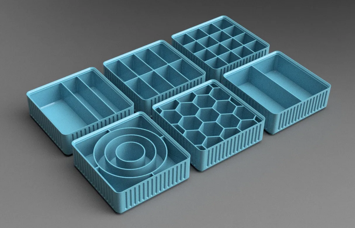 690 Workshop Trays by Clockspring | Download free STL model ...