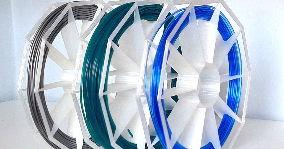 Polygon mini spool by MrMro | Download free STL model | Printables.com