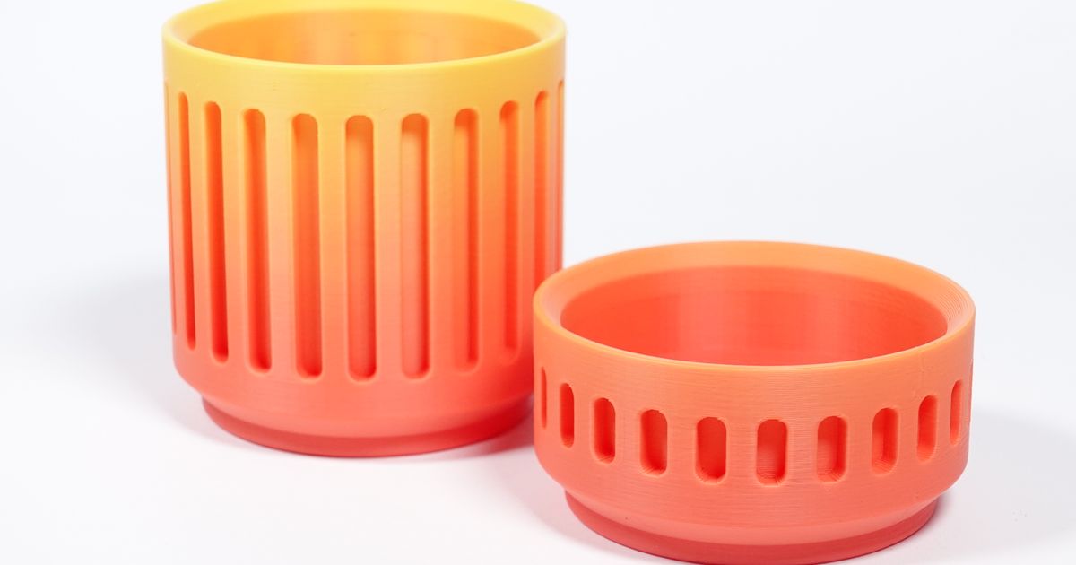 663 Stacking Slot Cups by Clockspring | Printables Store