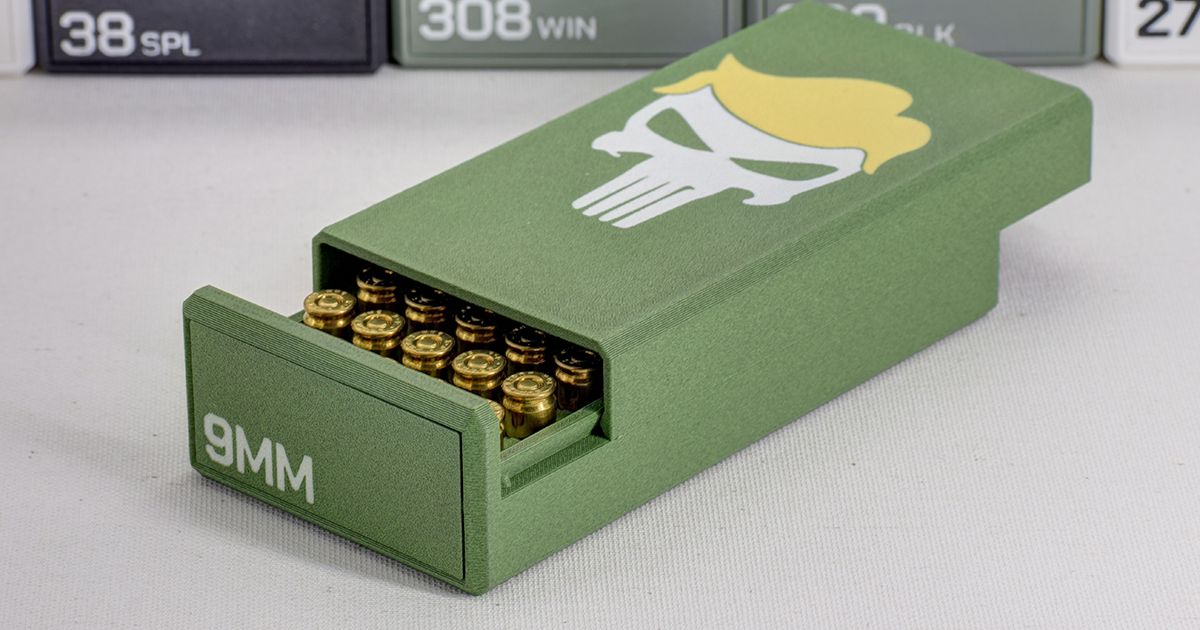 Ammo Box 9mm Ammunition Storage par ildarcheg | Téléchargez ...