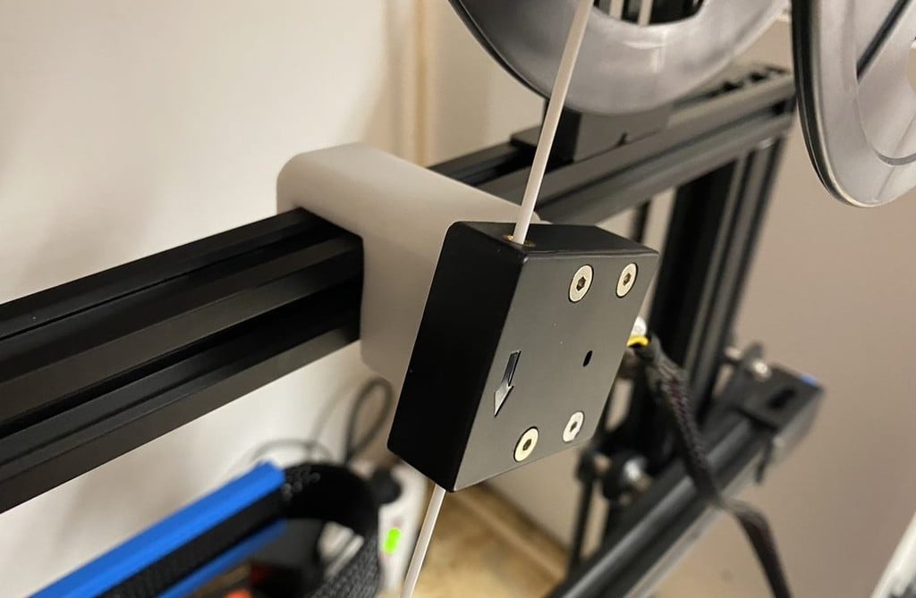 mount for the filament sensor for Ender 3 V2 by demjansein | Download free STL model ...