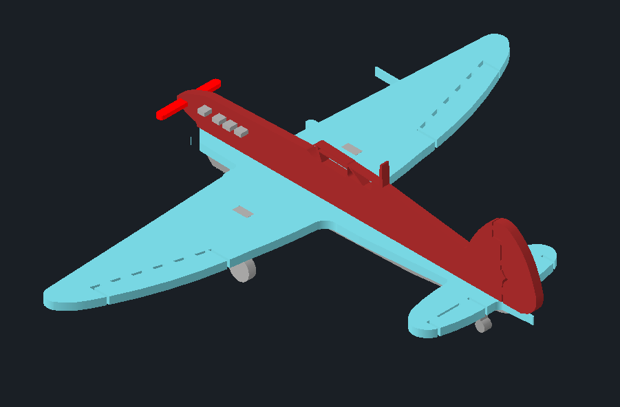 Kit Card aircraftAvia AV-135 (moving parts) by Daniel Baierl | Download ...