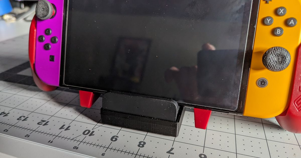 Riser for Third Party Nintendo Switch Dock (for Satisfye ZenGrip) by ...