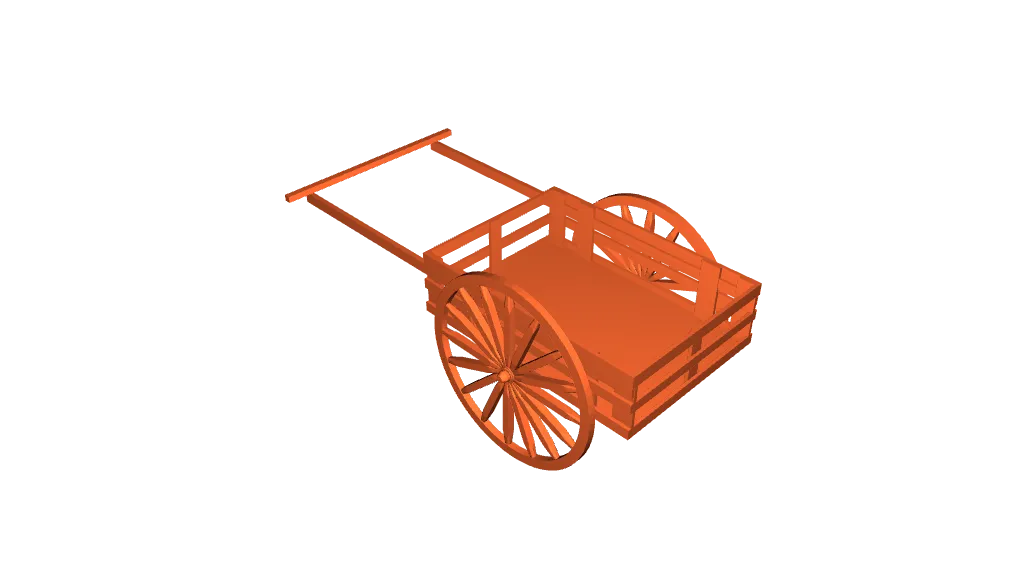 Handcart by chrisgabb | Download free STL model | Printables.com