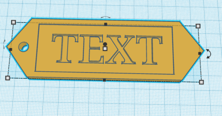 Customizable name tag by GOLD_HAT | Download free STL model ...