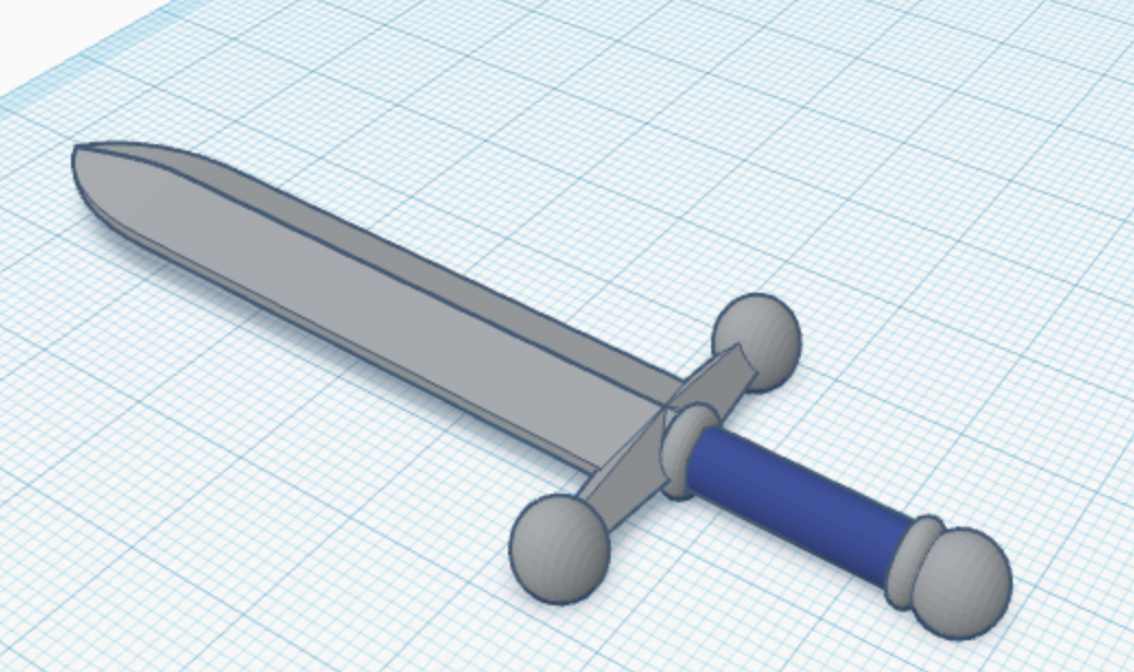 A sword by Pixed Playz | Download free STL model | Printables.com