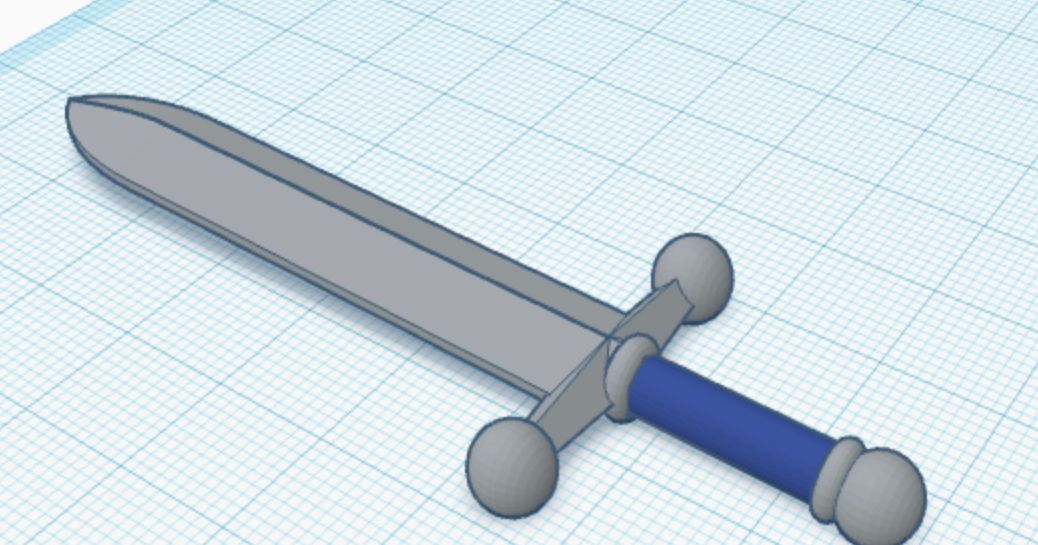 A sword by Pixed Playz | Download free STL model | Printables.com