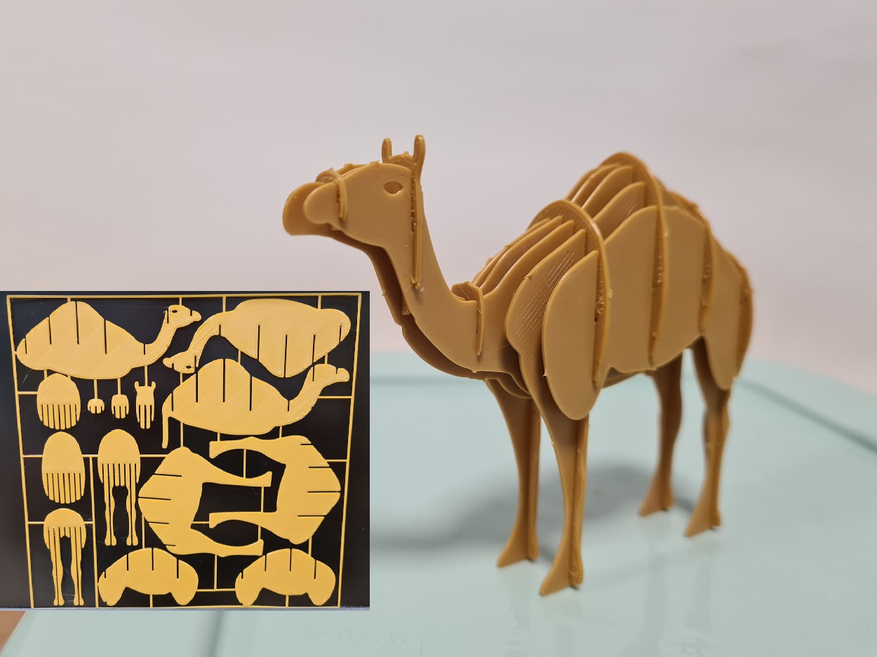Camel Kit Card by Wilko_SLO | Download free STL model | Printables.com