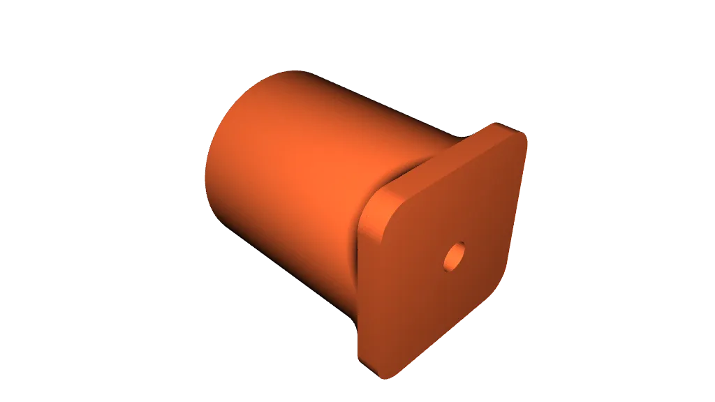 ws-2902 Ambient Weather Flat top post mount by vantard | Download free STL model | Printables.com