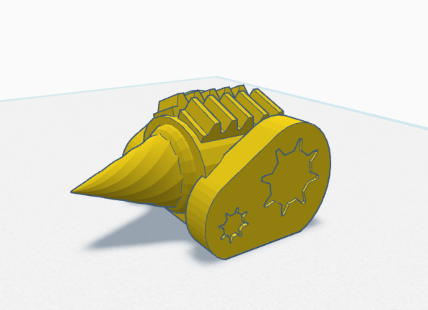 Boring Machine Game Token by LJ Prints | Download free STL model ...
