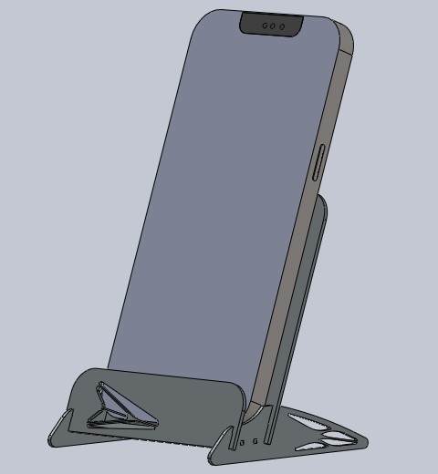 CARDERZ - The phone holder card by SHK | Download free STL model ...