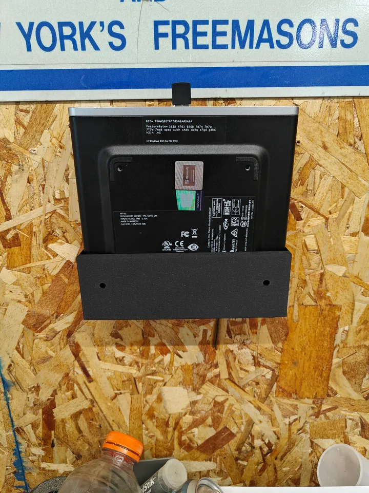 HP 800 G4 Micro Wall Mount by Marcus Laramay | Download free STL model ...