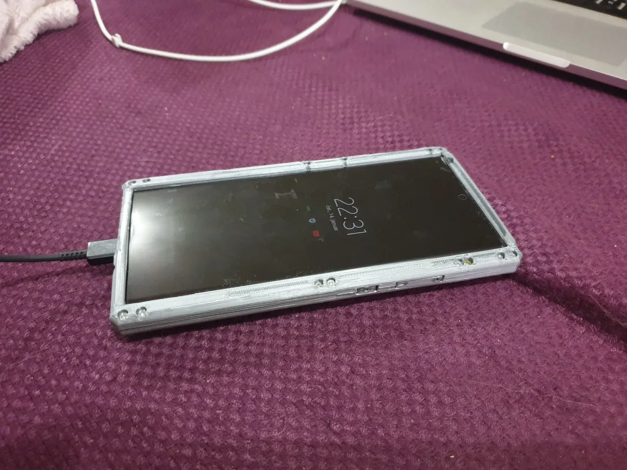 Note20Ultra5g case with stand v2 by DarkPrinc | Download free STL model ...