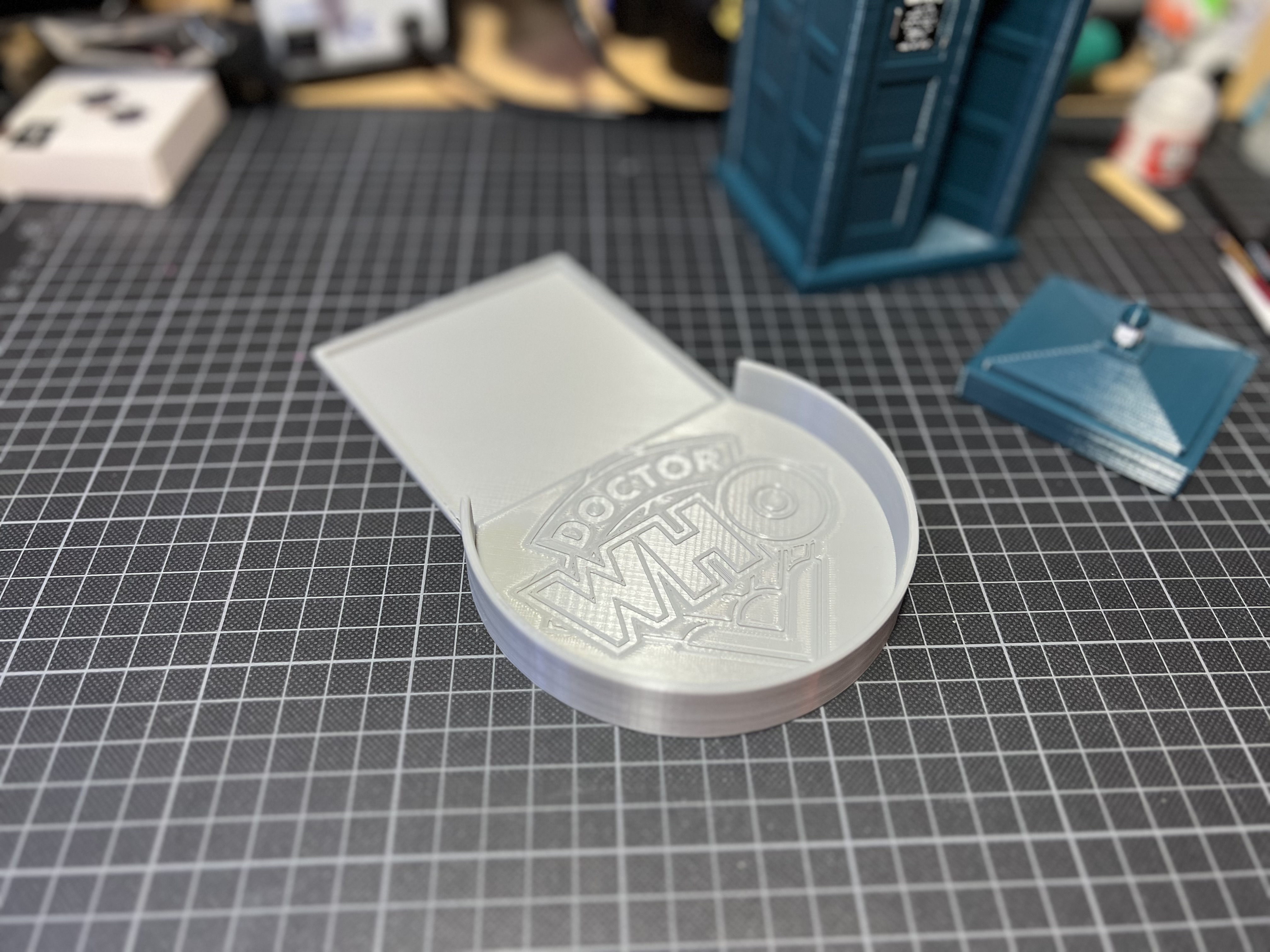TARDIS Dice Tower "Enhanced" (2023 Tardis) by NeoRame | Download free ...