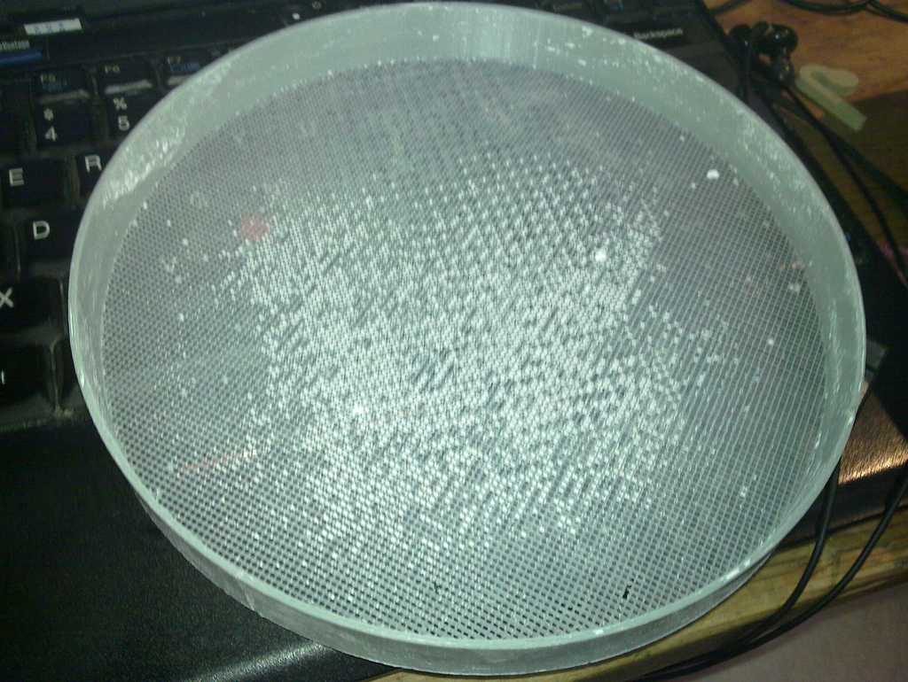 Customizable panning sieve/mesh by L29Ah | Download free STL model ...