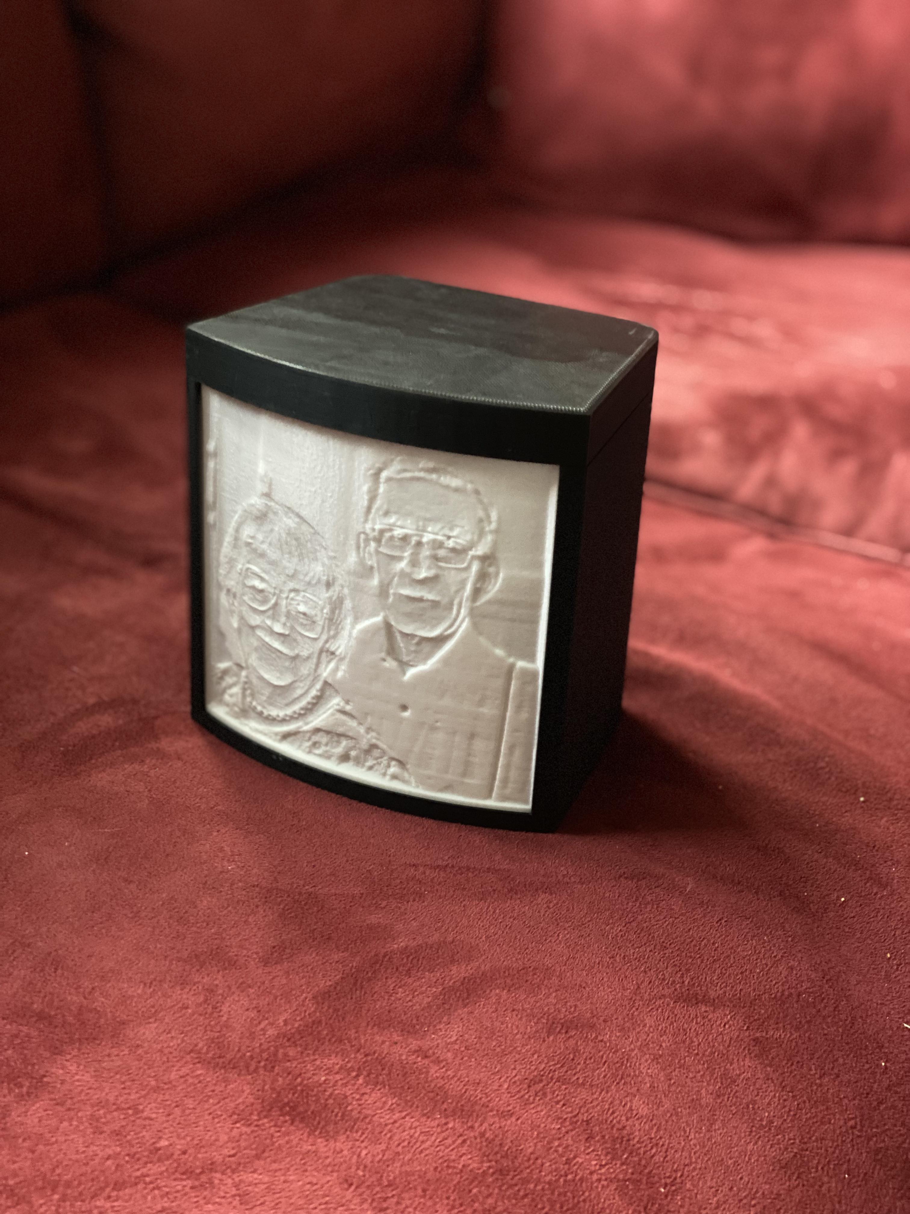 Small Curved Lithophane Box (120mm)_*Updated 12/16/23* by Bulgogi ...