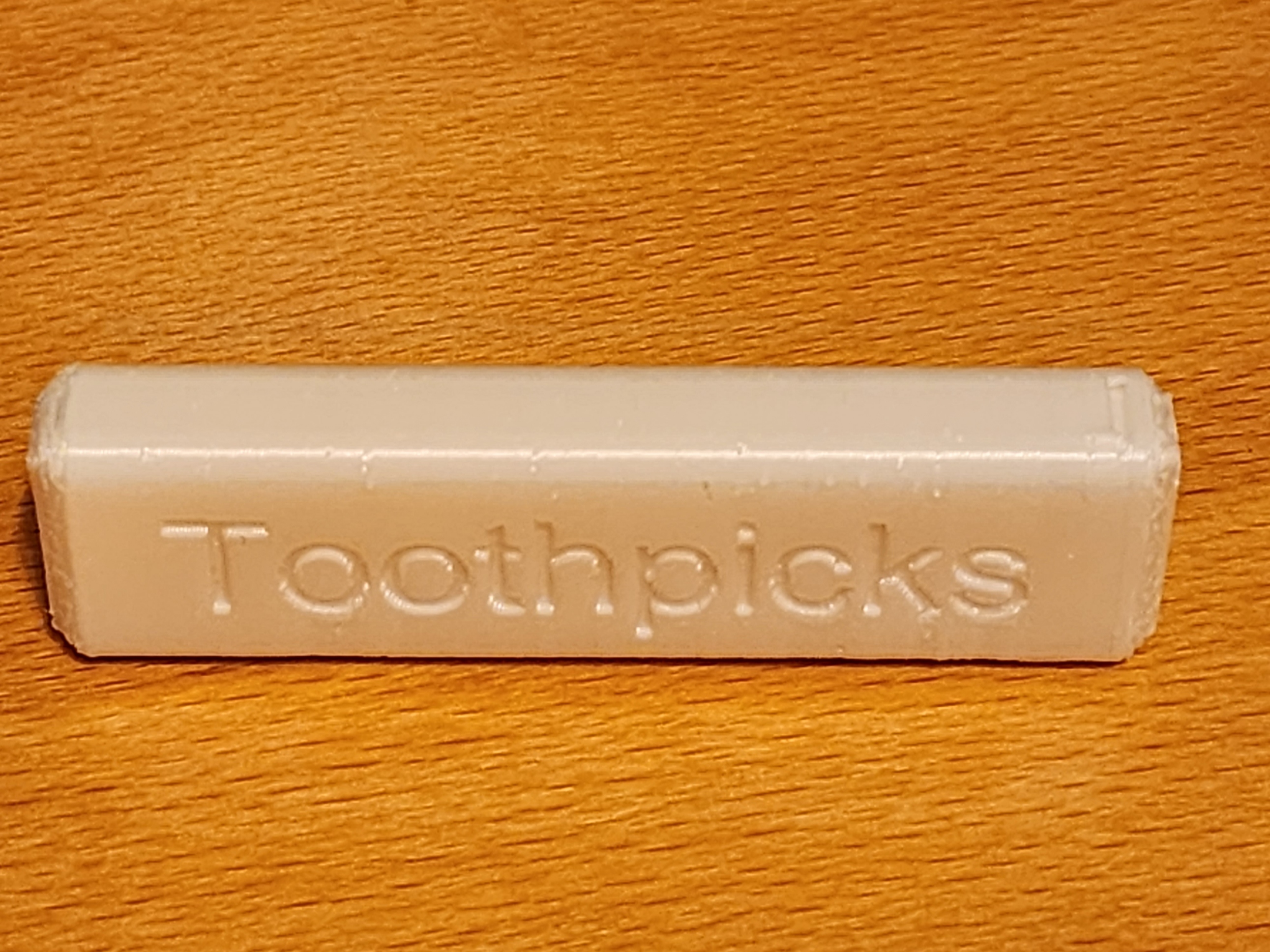 Toothpick Travel Case/Dispenser by Joe | Download free STL model ...