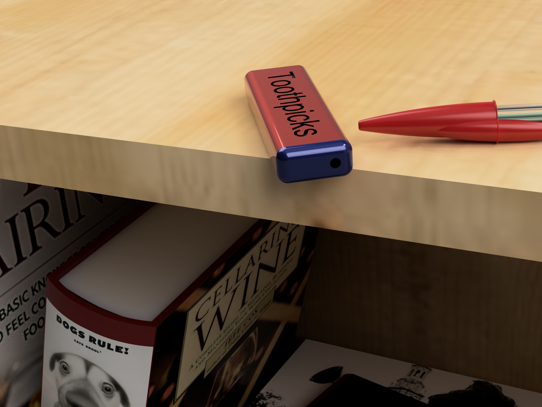 Toothpick Travel Case/Dispenser by Joe | Download free STL model ...