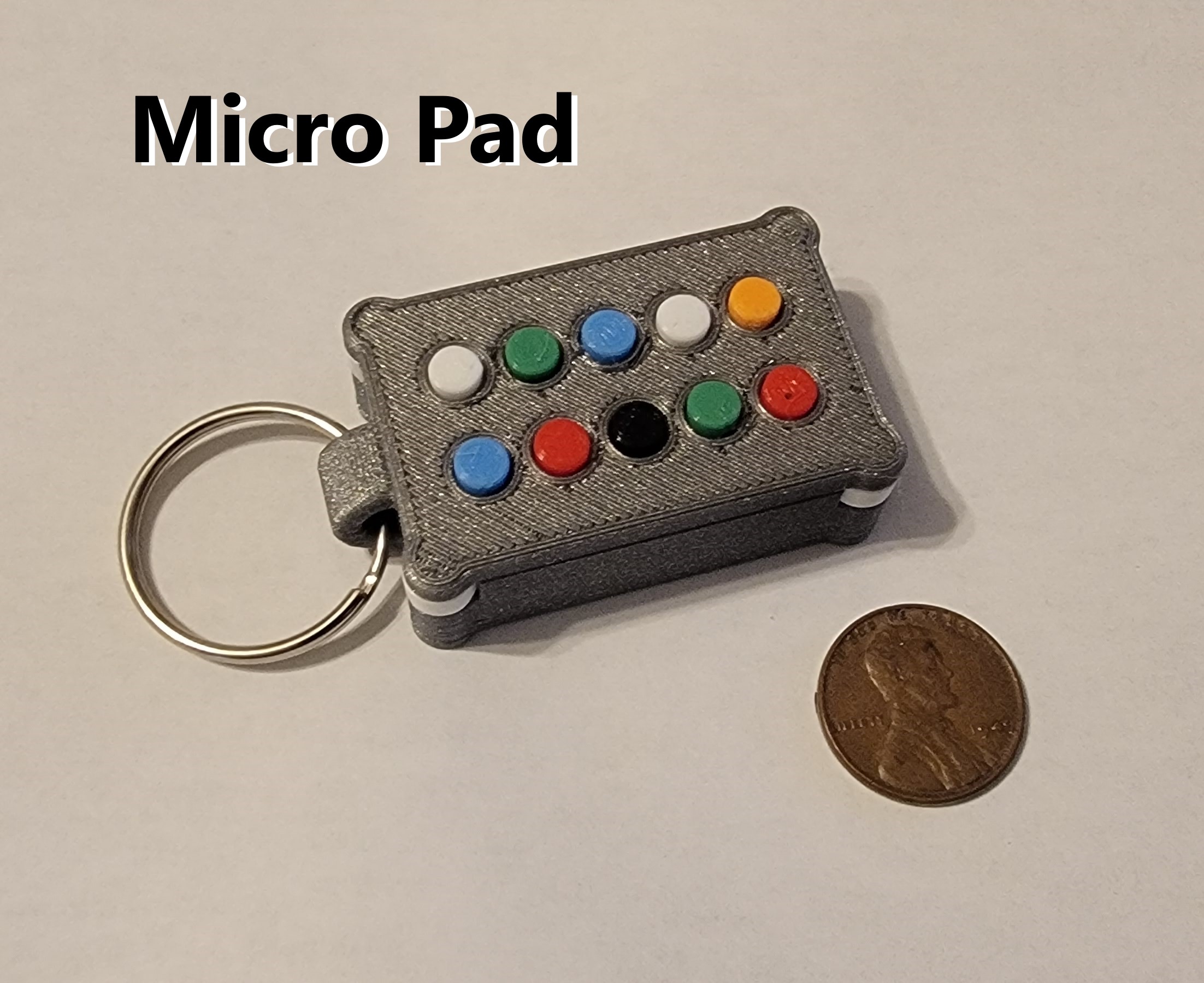 Micro Pad with 10 Buttons by McTech3D | Download free STL model ...