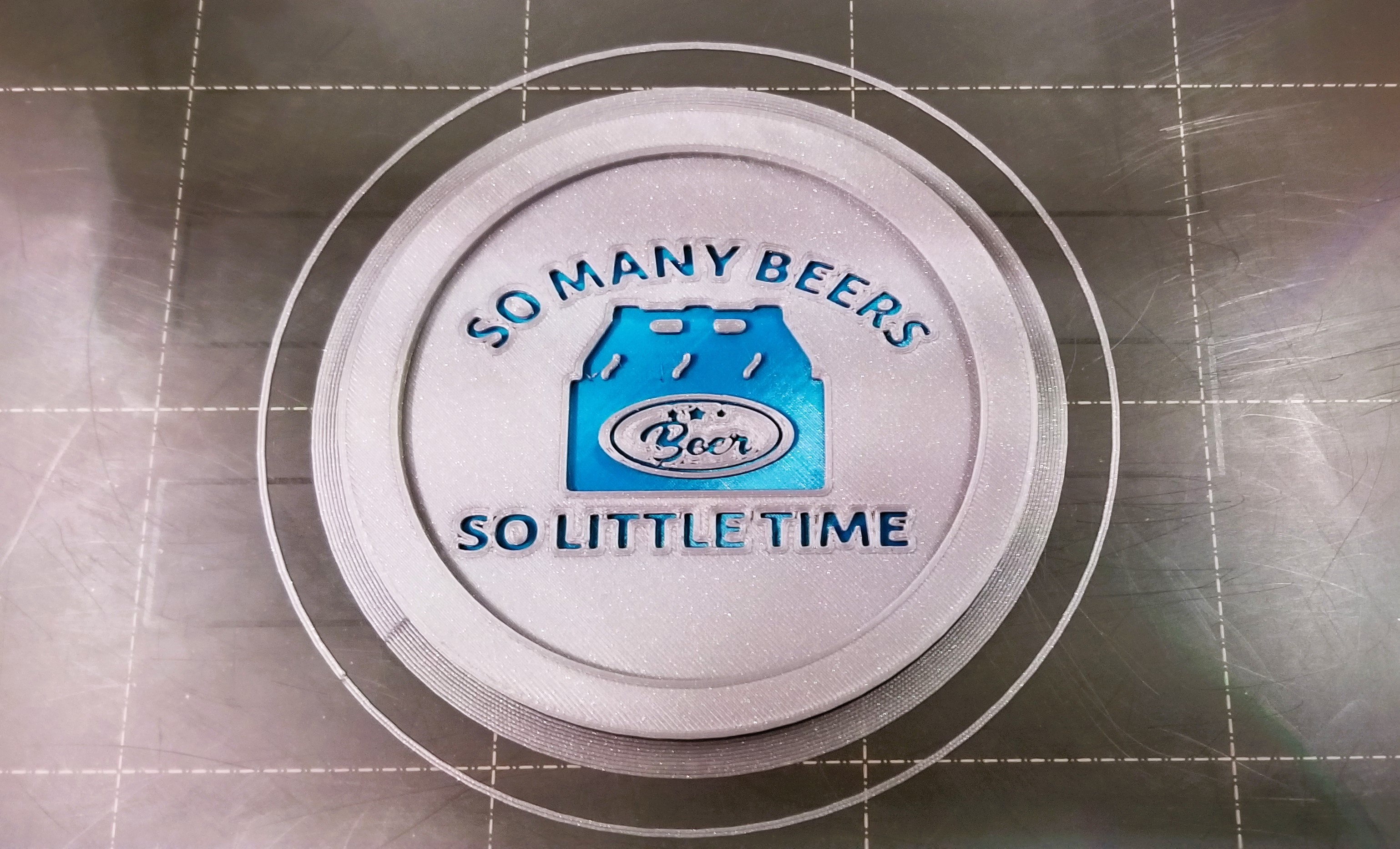 So Many Beers Coaster by RMECU311 | Download free STL model ...