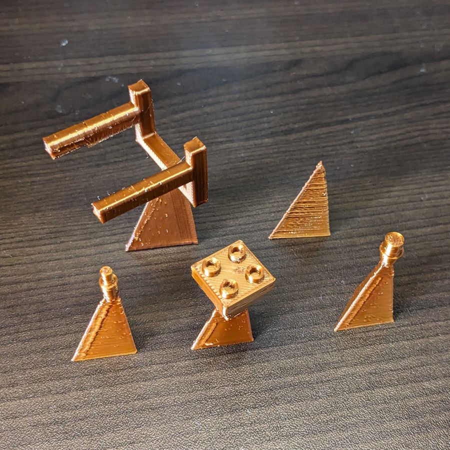 Triangular Pyramid Model Aircraft Stand by Kuni | Download free STL ...