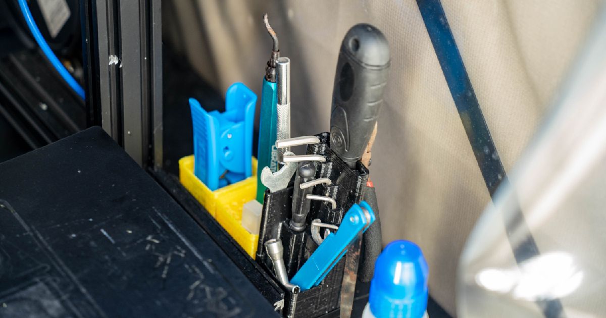 1x1 Gridfinity Ender Tools Side-Mount by BillyLjm | Download free STL ...