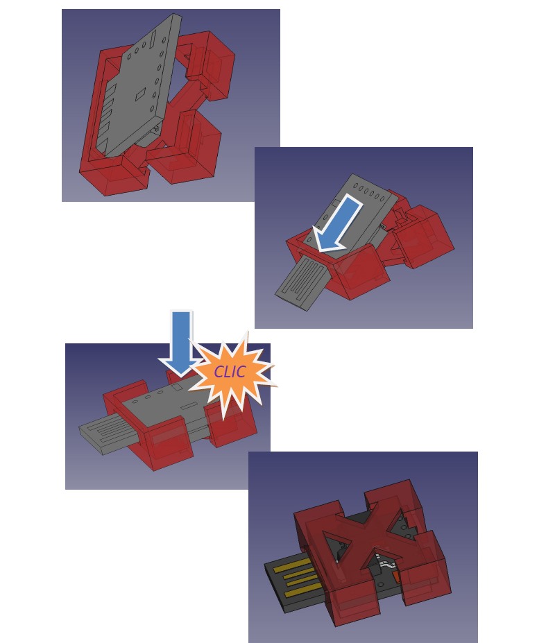 Case for Digispark Attiny85 by ManelTo | Download free STL model ...