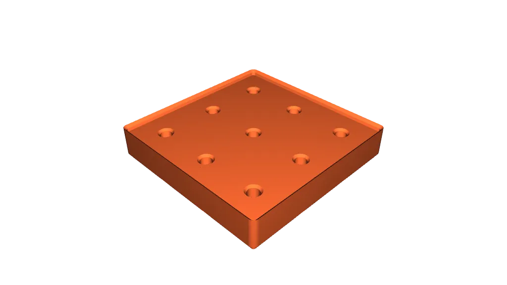 Gridfinity router bit holder - 8mm by JPT | Download free STL model ...