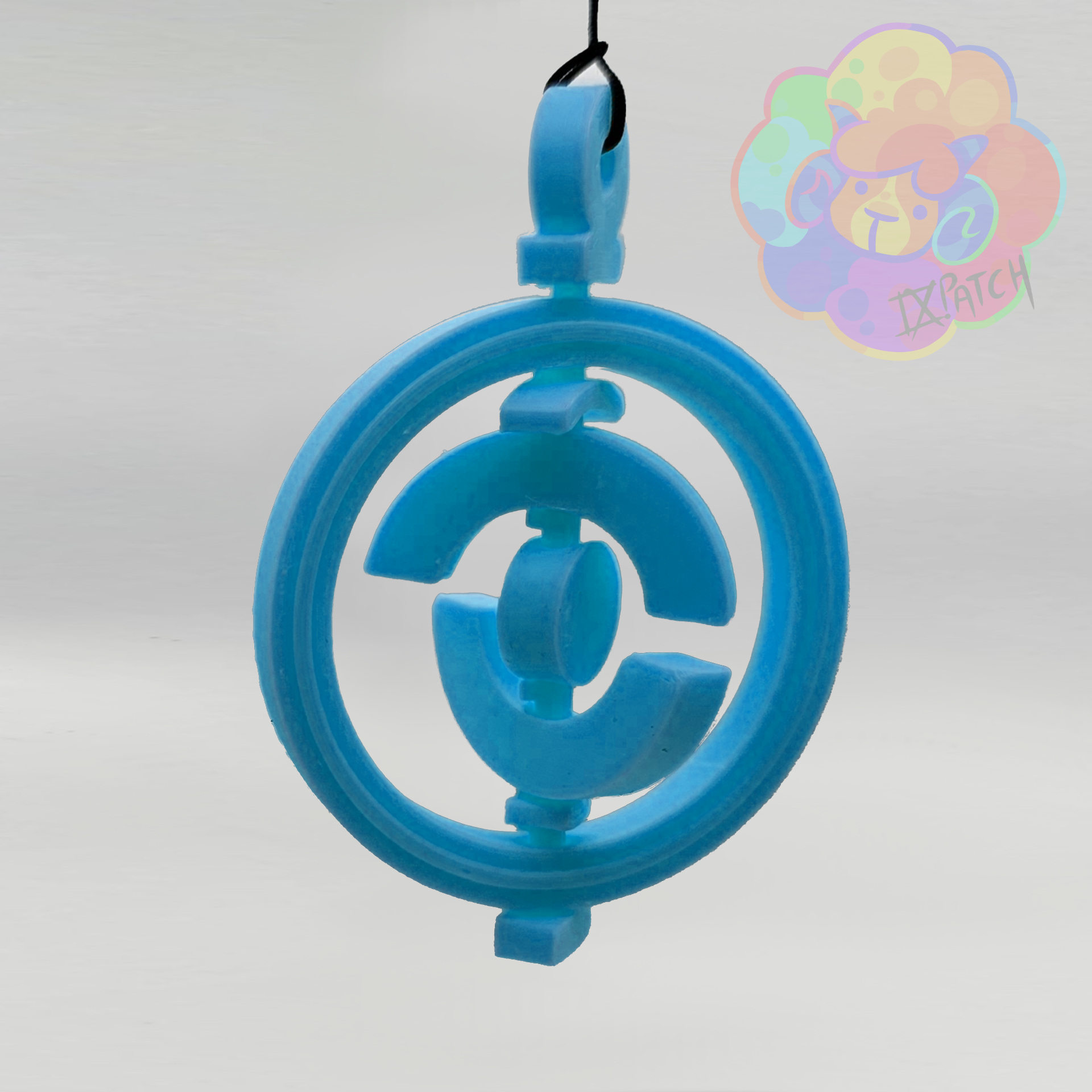 PokéStop Spinner Keychain - Pokémon GO (print-in-place) by IXPatch ...