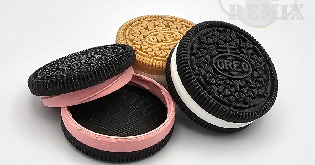 Tiny Oreo Box - Mega Stuf Remix by IXPatch | Download free STL model ...
