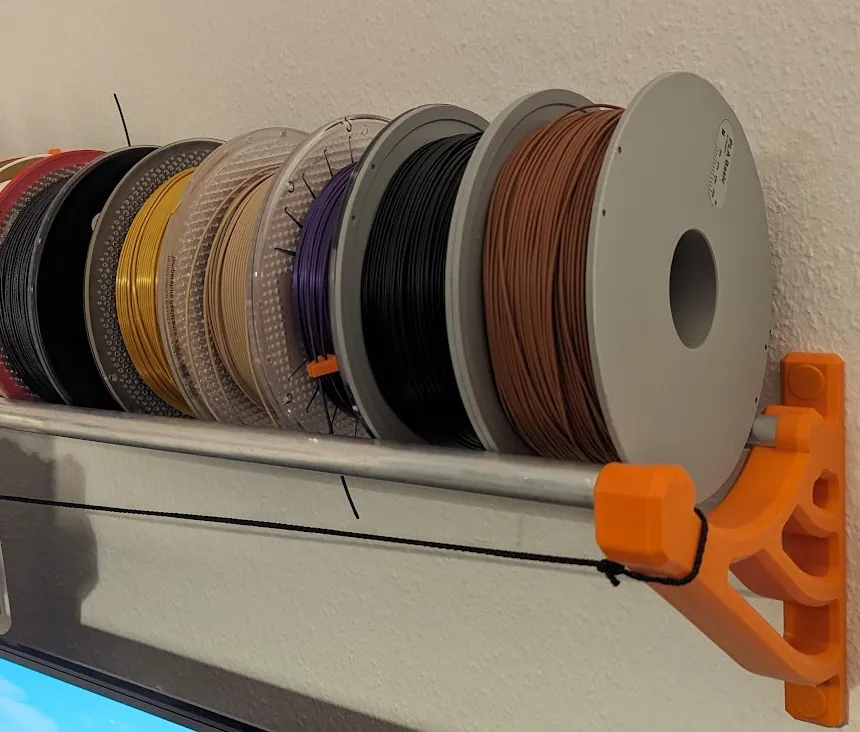Filament Shelf by hein | Download free STL model | Printables.com