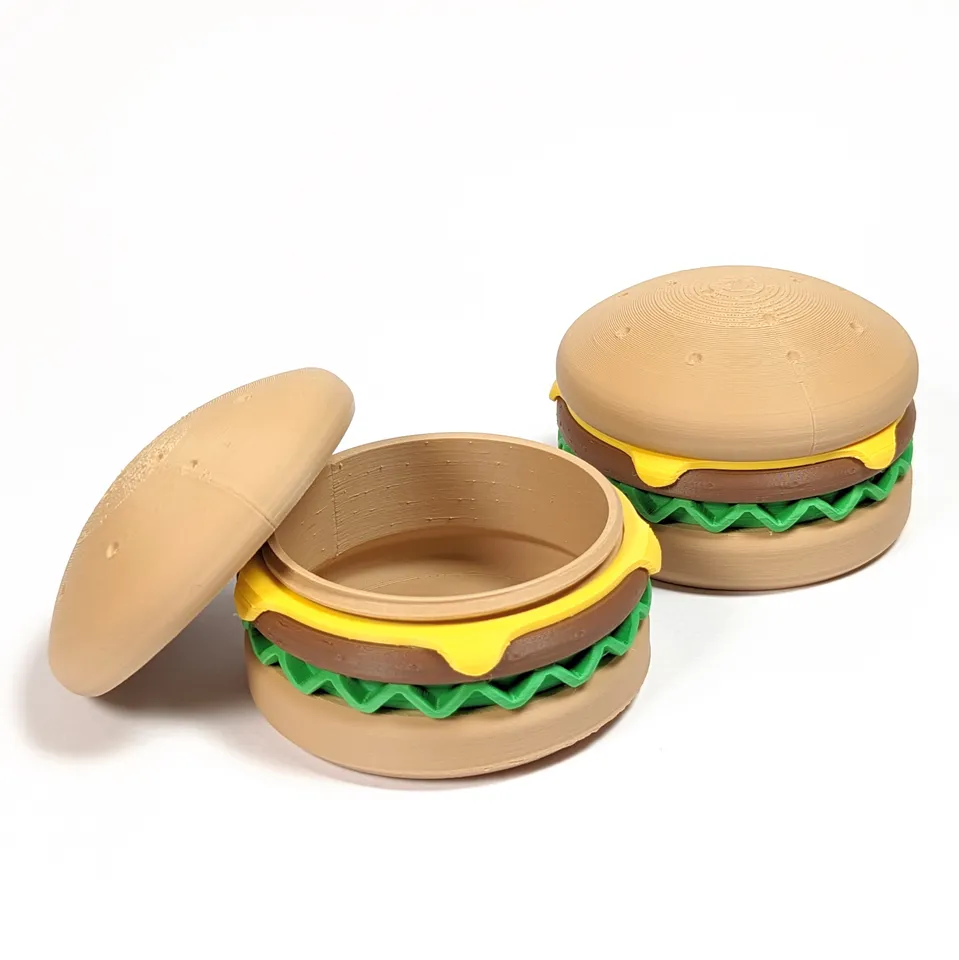 629 Nice Buns Burger Box by Clockspring | Download free STL model ...