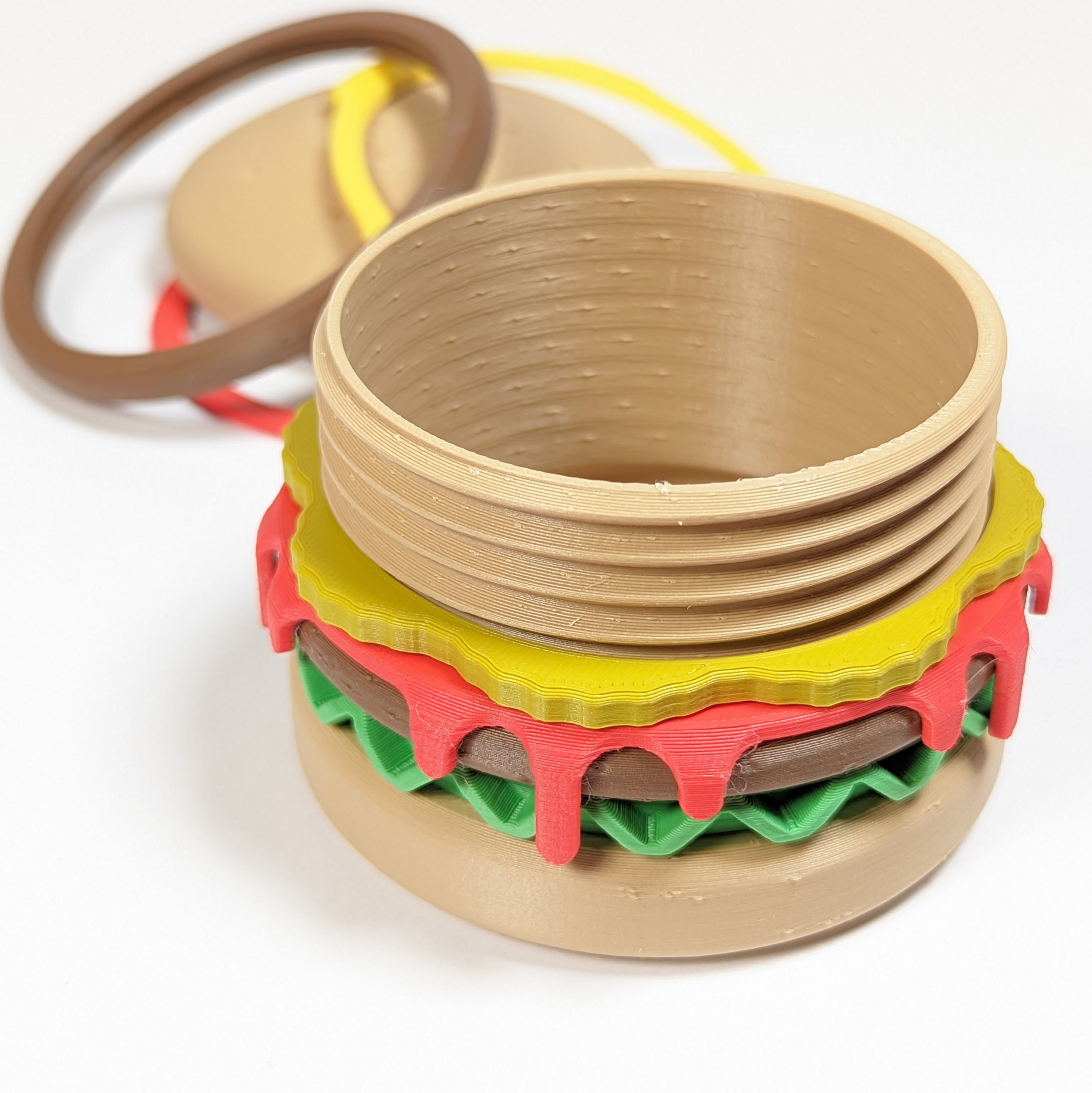 629 Nice Buns Burger Box by Clockspring | Printables Store