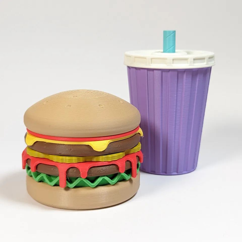 629 Nice Buns Burger Box by Clockspring | Download free STL model ...