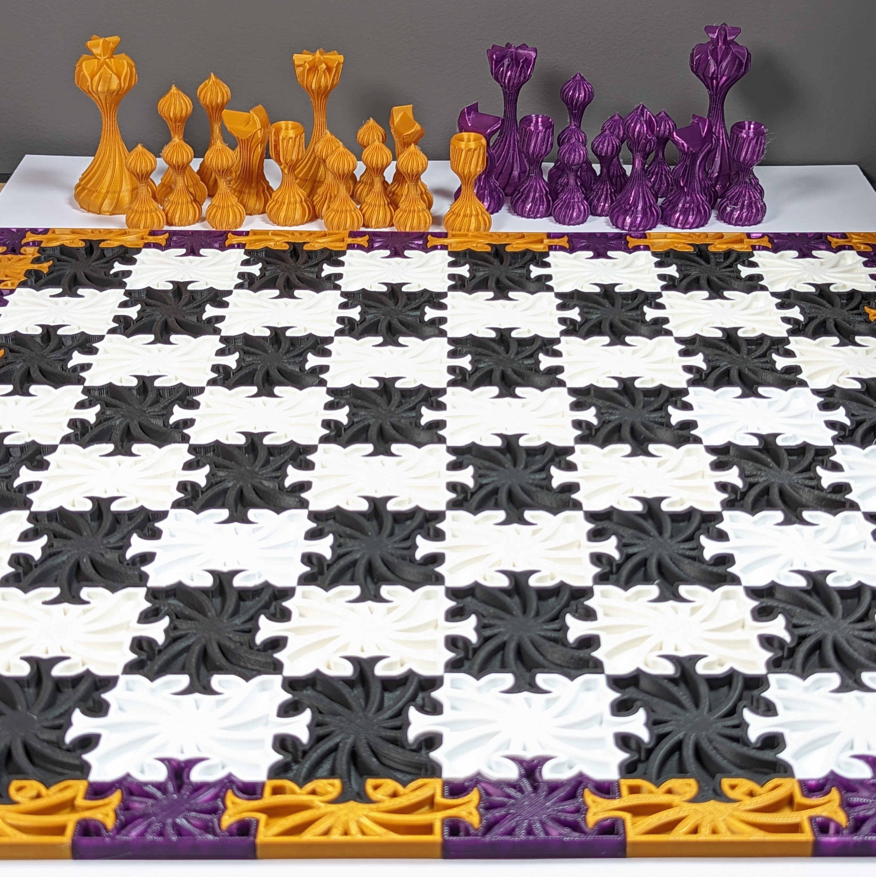 625 Imperator Chess Board by Clockspring | Printables Store