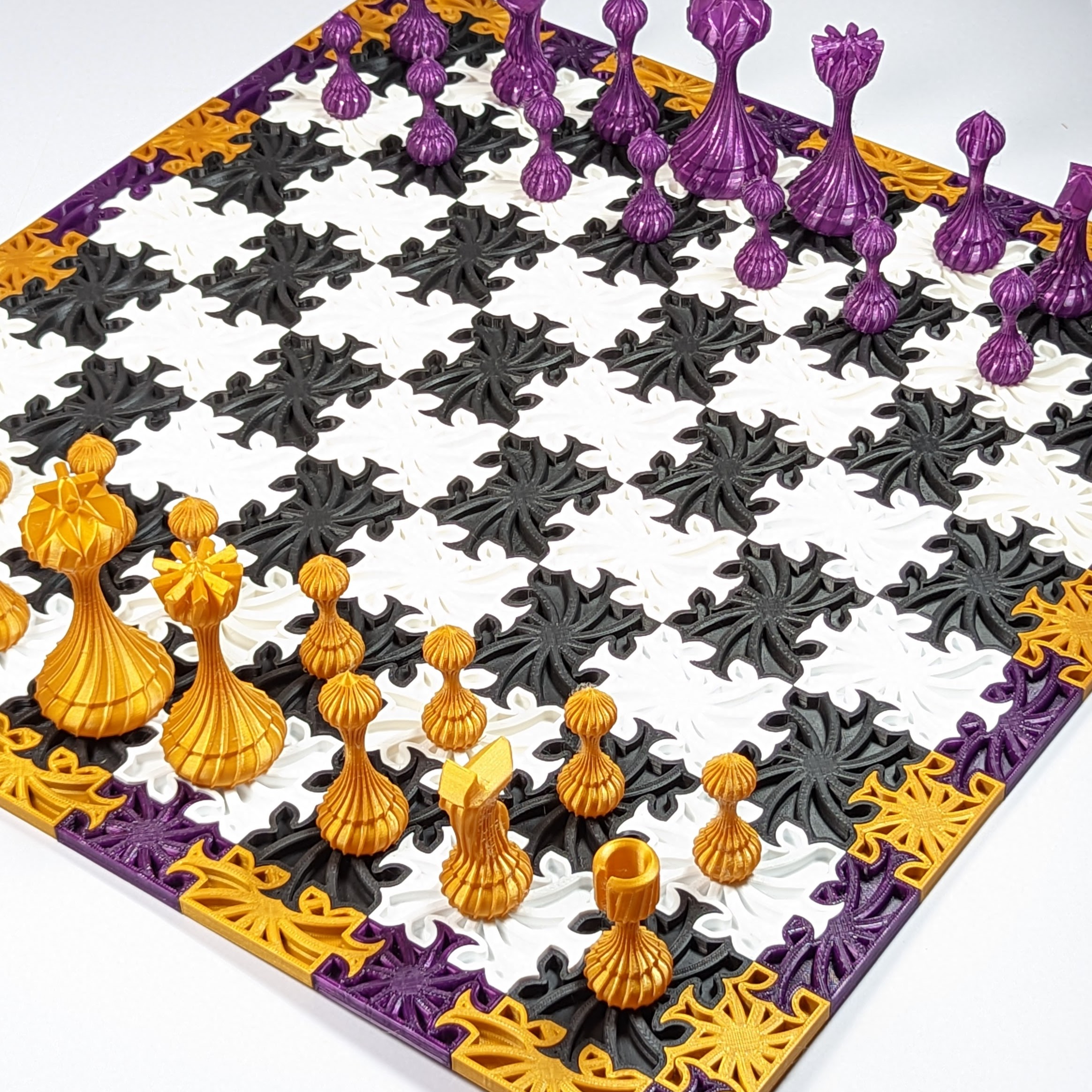 625 Imperator Chess Board by Clockspring | Printables Store