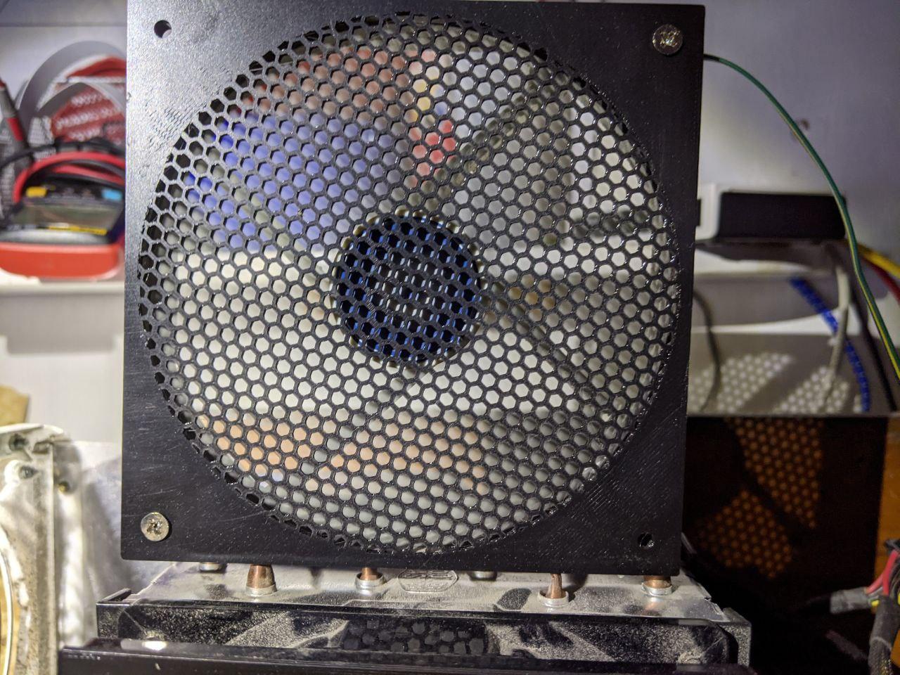 A 160mm grid/guard : 160mm square with 6" (152mm) central honeycomb ...