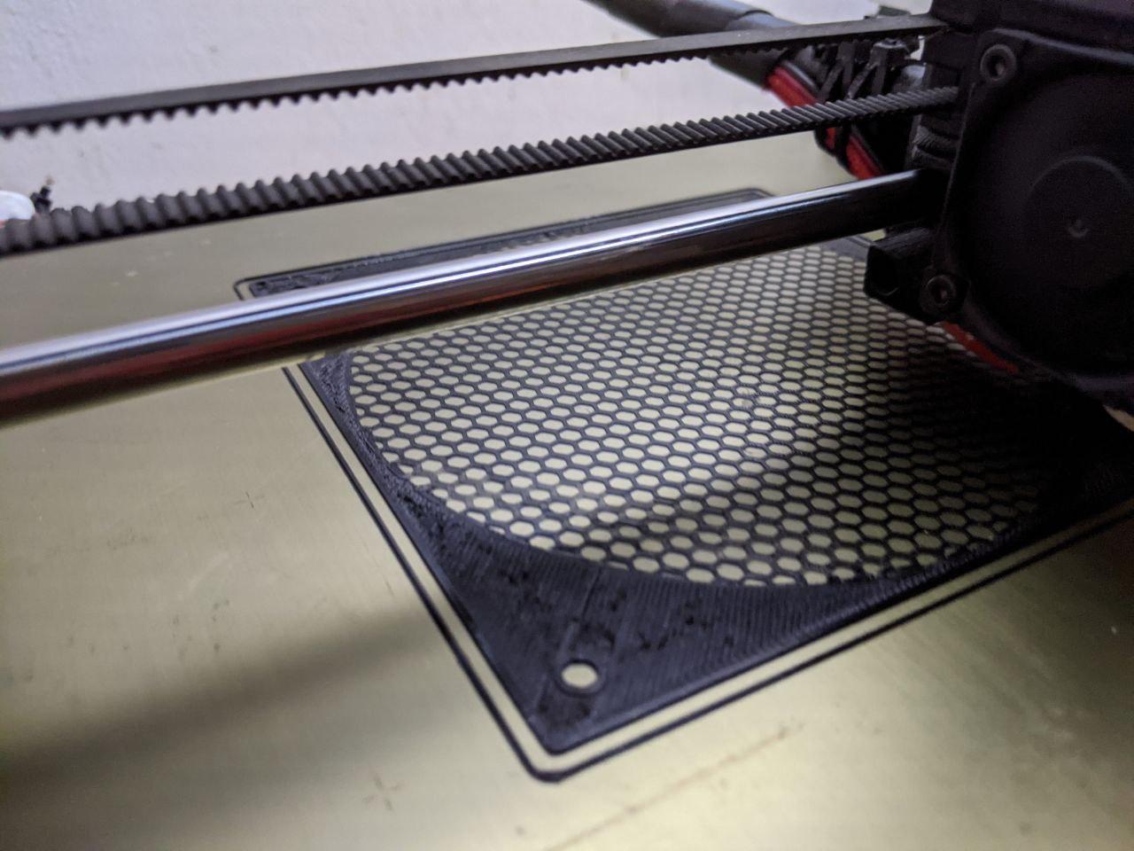 A 160mm grid/guard : 160mm square with 6" (152mm) central honeycomb ...