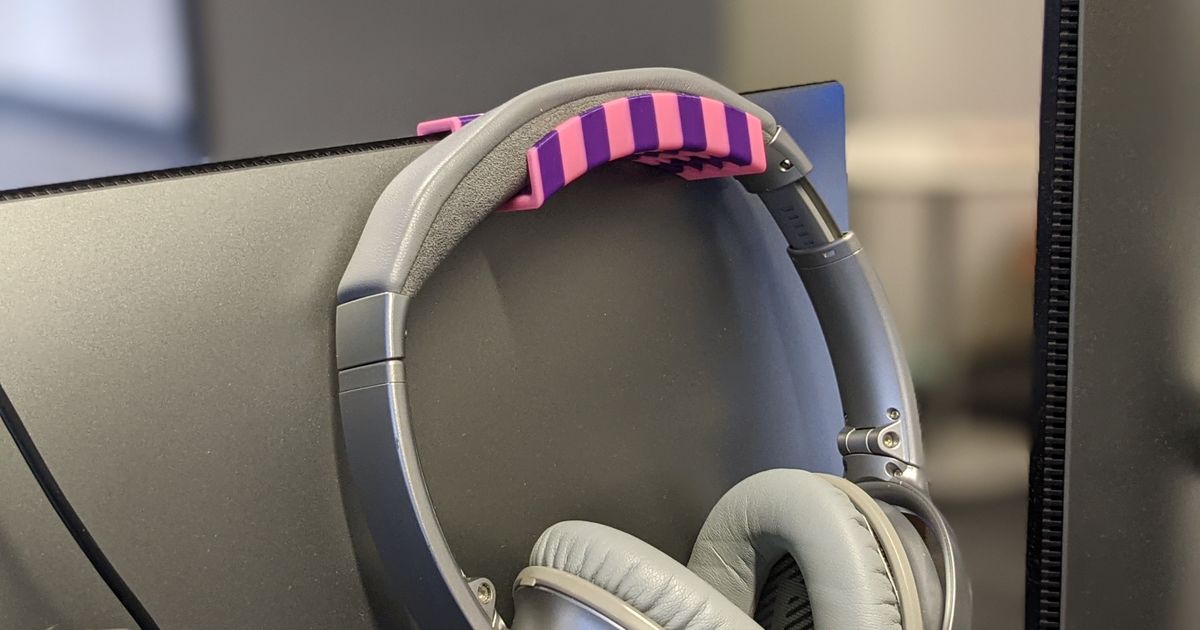 615 Hex Headphone Hook by Clockspring | Printables Store