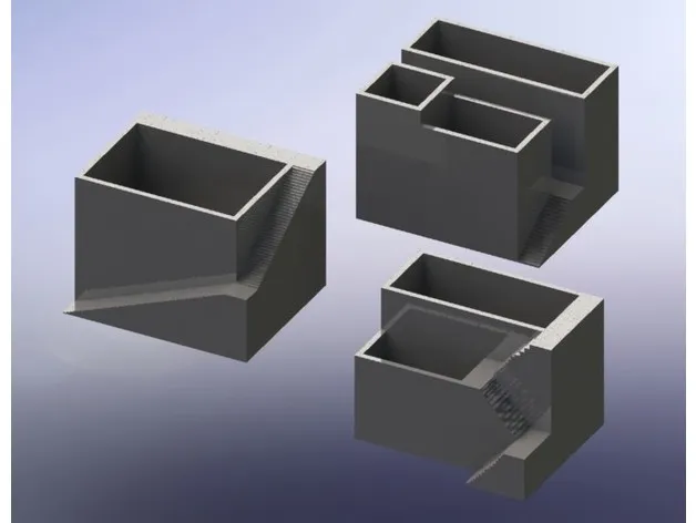 Flower Pots by Adam Tamimi | Download free STL model | Printables.com