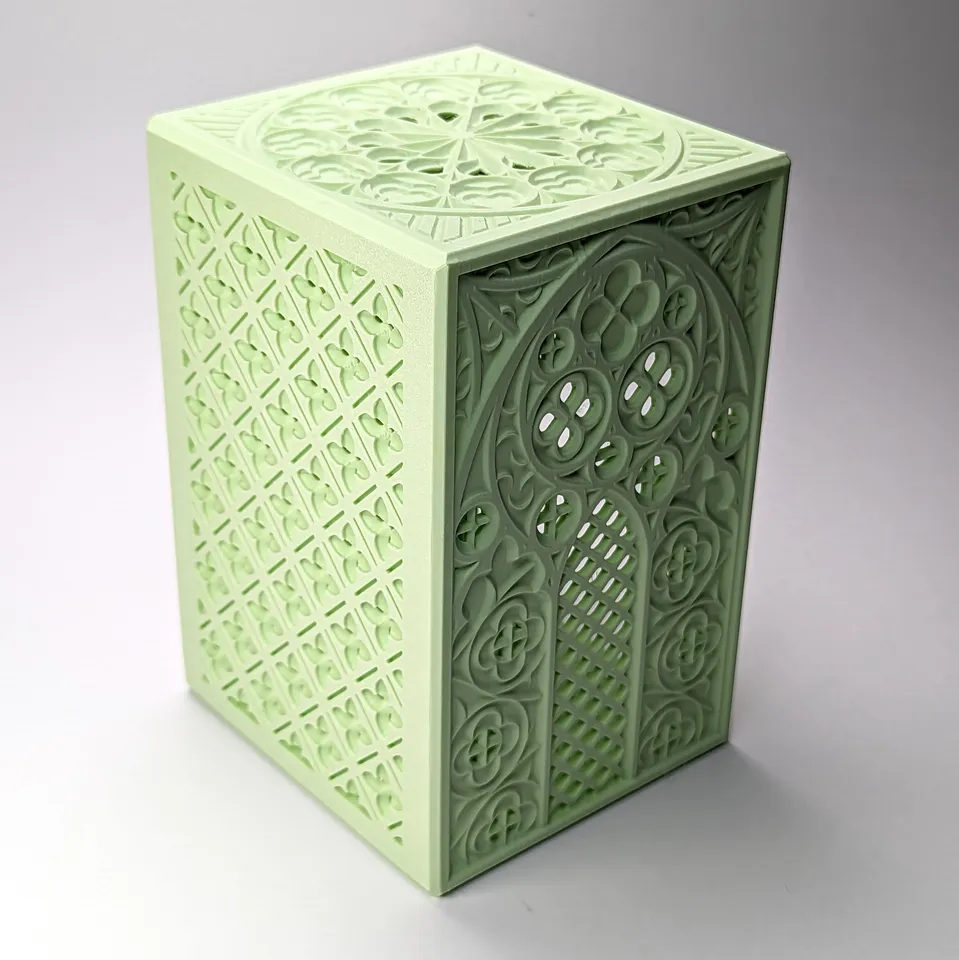 594 Gothic Hourglass Case by Clockspring | Download free STL model ...