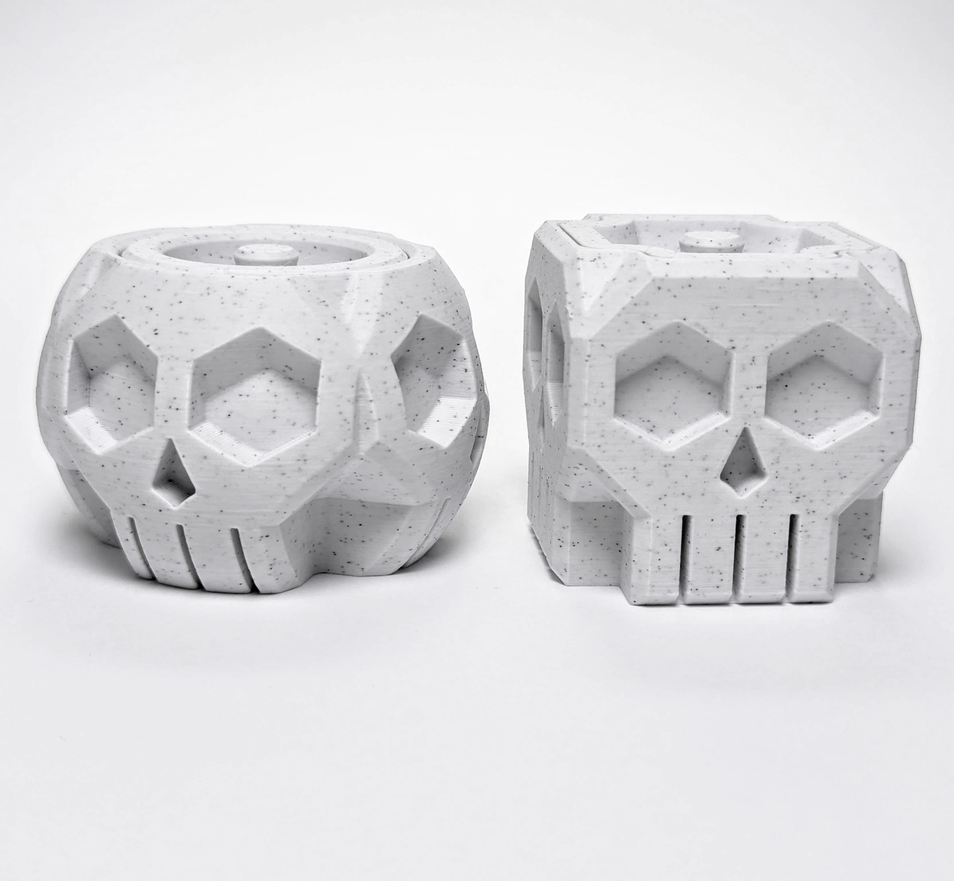 Skullcube and Skullball by Clockspring | Printables Store