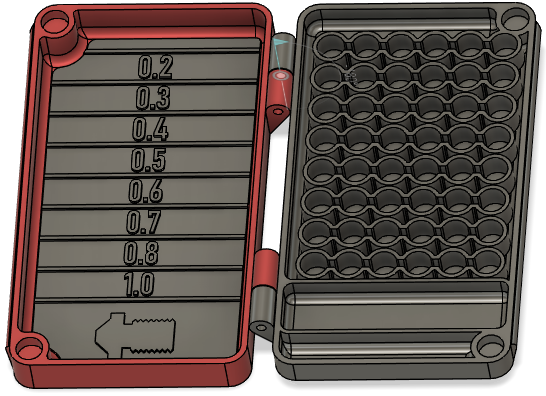M6 Nozzle Container by OpenDelta | Download free STL model | Printables.com