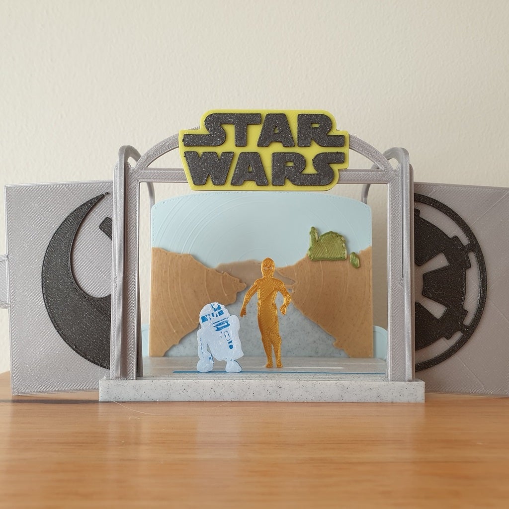 Star Wars Interactive Theatre by 3DPrintBunny | Download free STL model ...