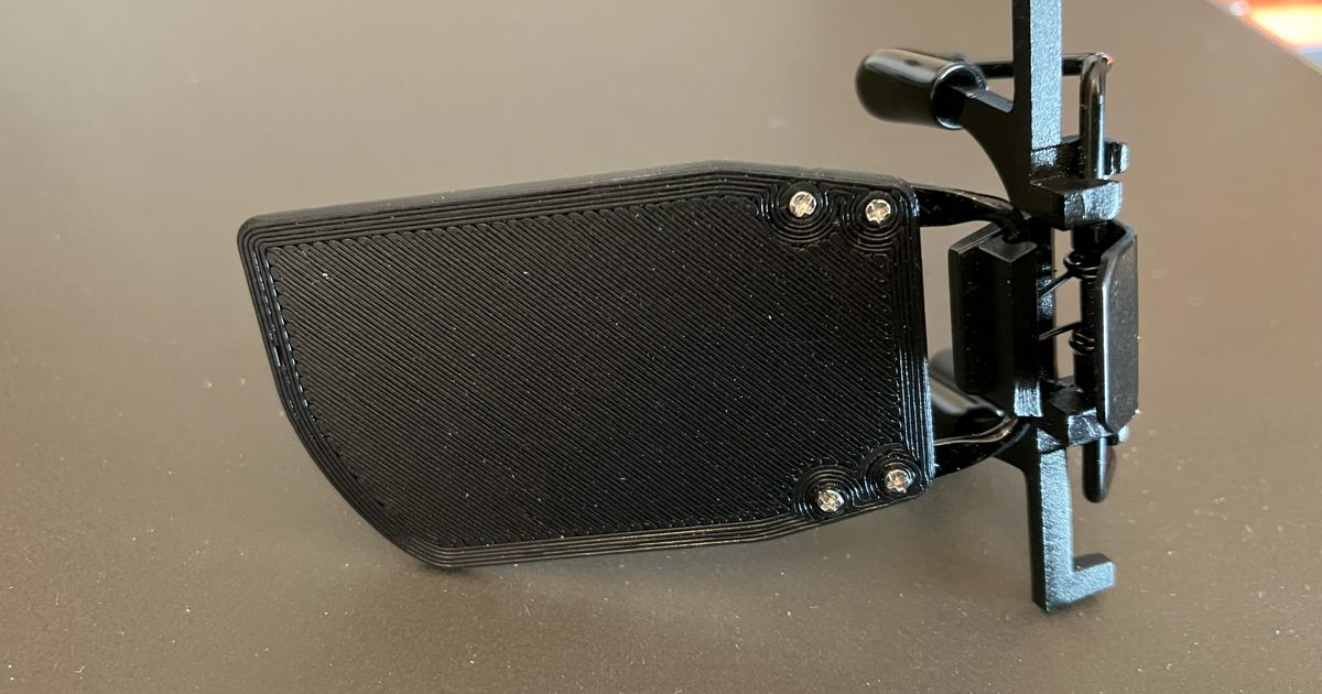 Flip-Up Shooting Blinder Panel (parametric) by medienlampe | Download ...