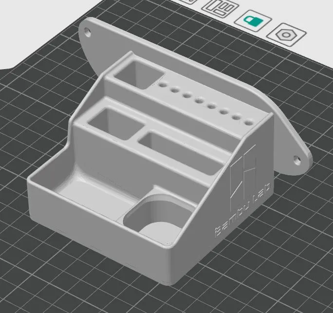 P1P ARC Tool Tray by kylemraley | Download free STL model | Printables.com