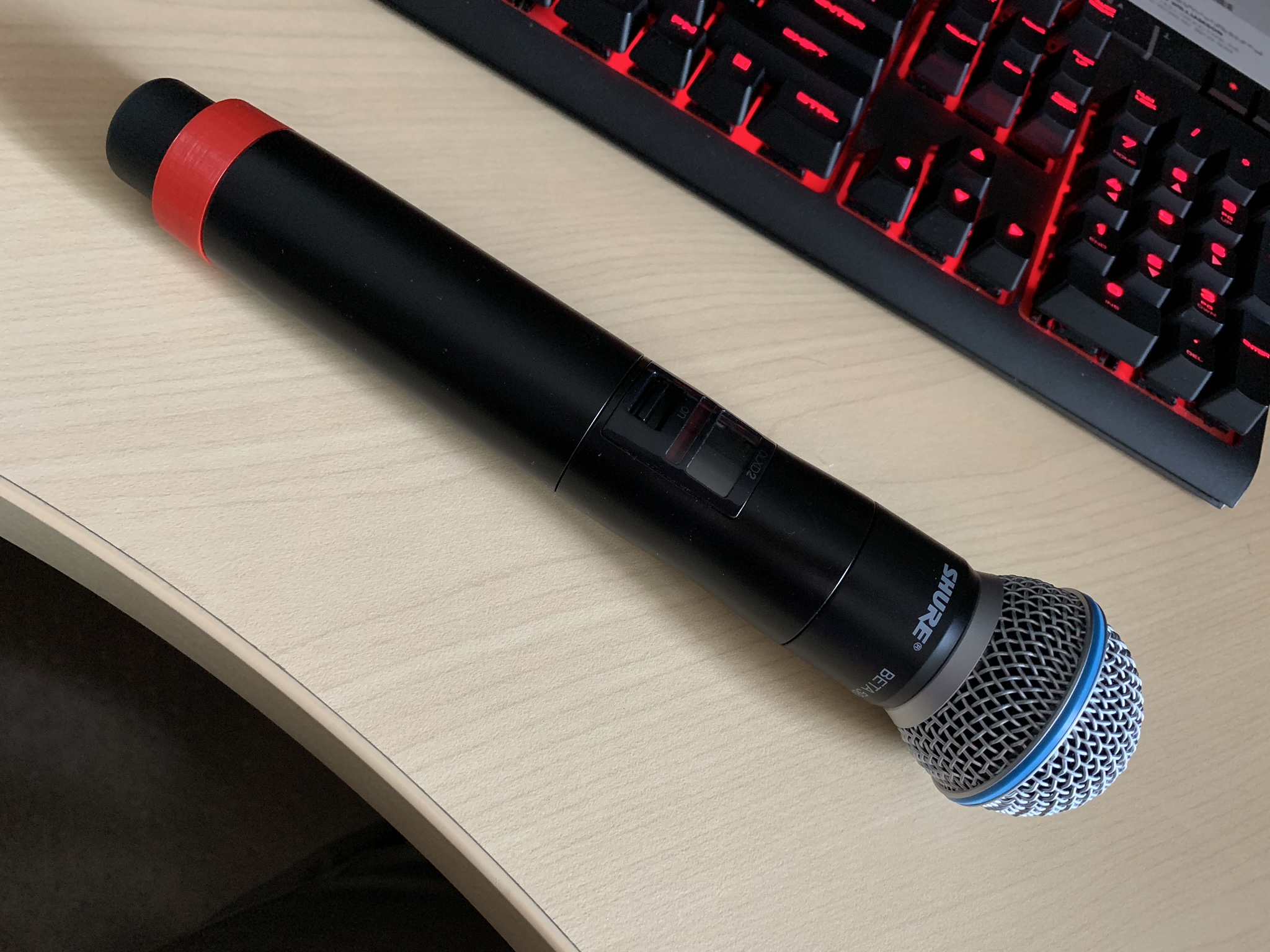 Shure QLXD Color ID ring by theamzngq | Download free STL model ...