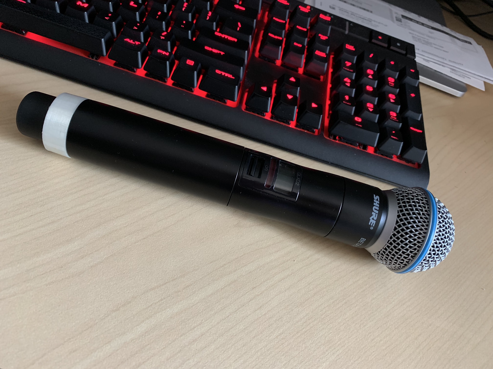 Shure QLXD Color ID ring by theamzngq | Download free STL model ...