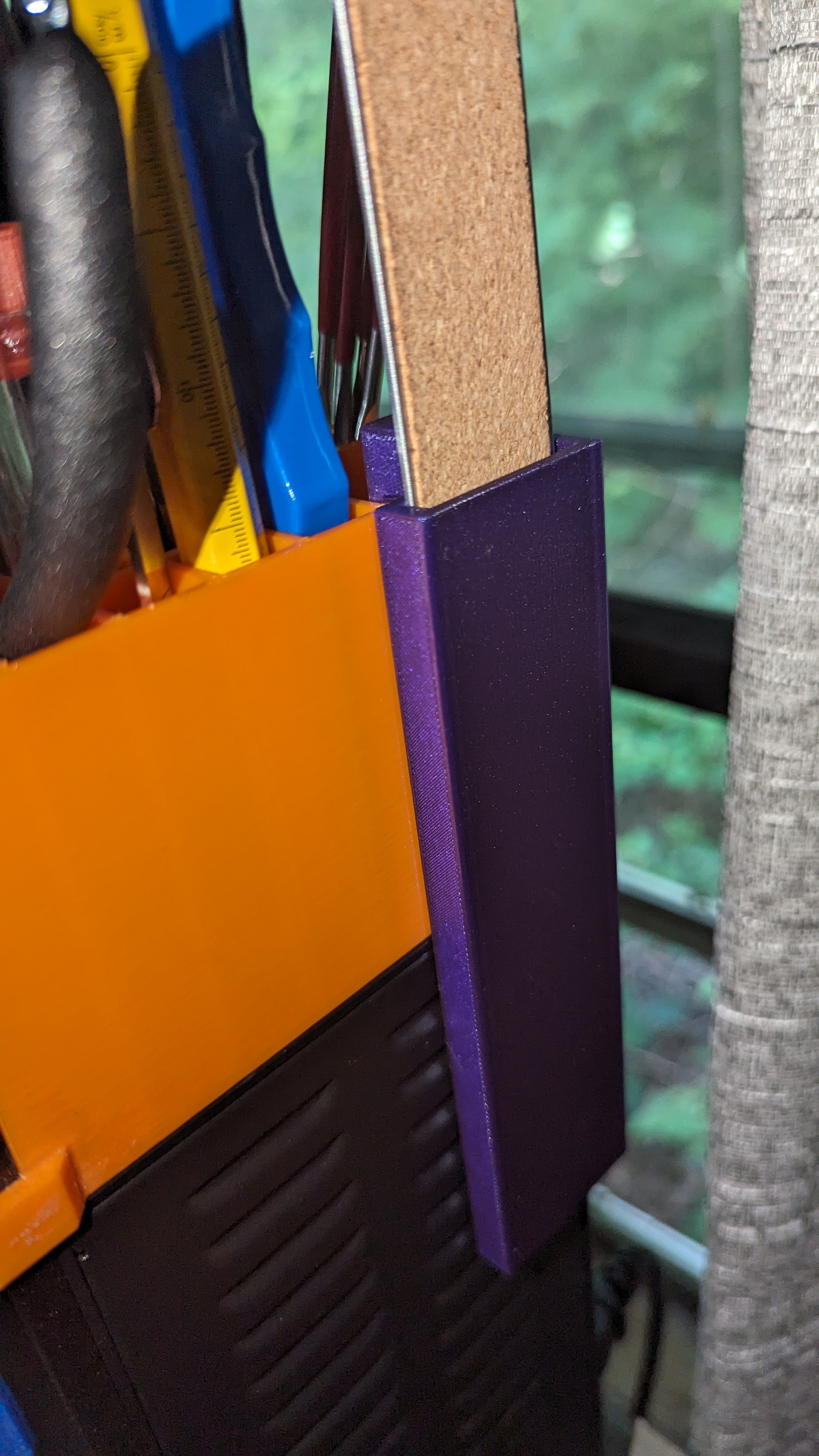 Ruler Holder by SpectraV3i | Download free STL model | Printables.com